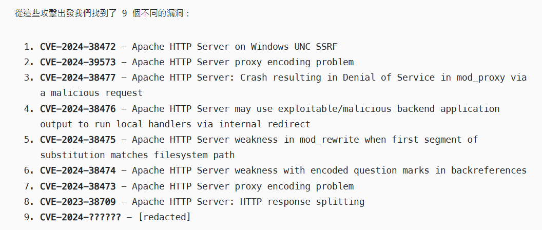 全球資安社群選出2024最認可的資安漏洞研究，臺灣資安專家揭開Apache HTTP Server模組架構隱藏問題 | iThome